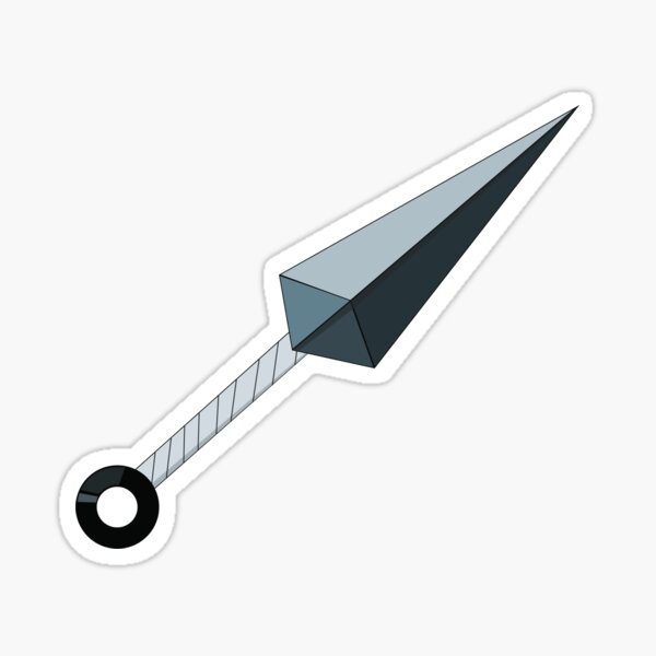 "kunai" Sticker for Sale by fernandesray | Redbubble