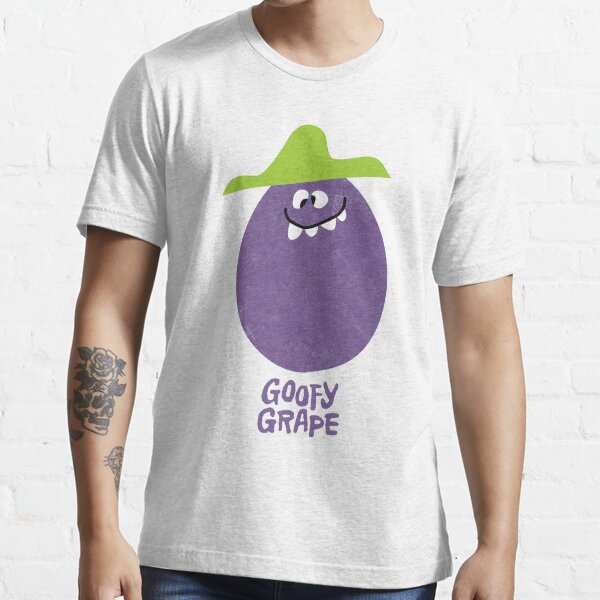 "Funny Face Drink Mix Goofy Grape Character" T-shirt for Sale by ...