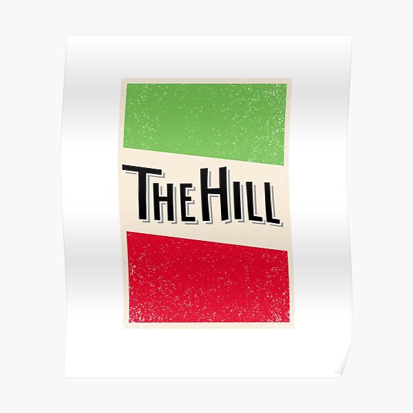 "Saint Louis The Hill Italian Neighborhood" Poster for Sale by ...