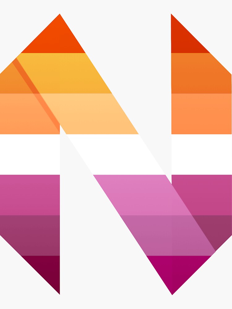 "Lesbian Pride Neovim Logo" Sticker for Sale by QuietMisdreavus | Redbubble