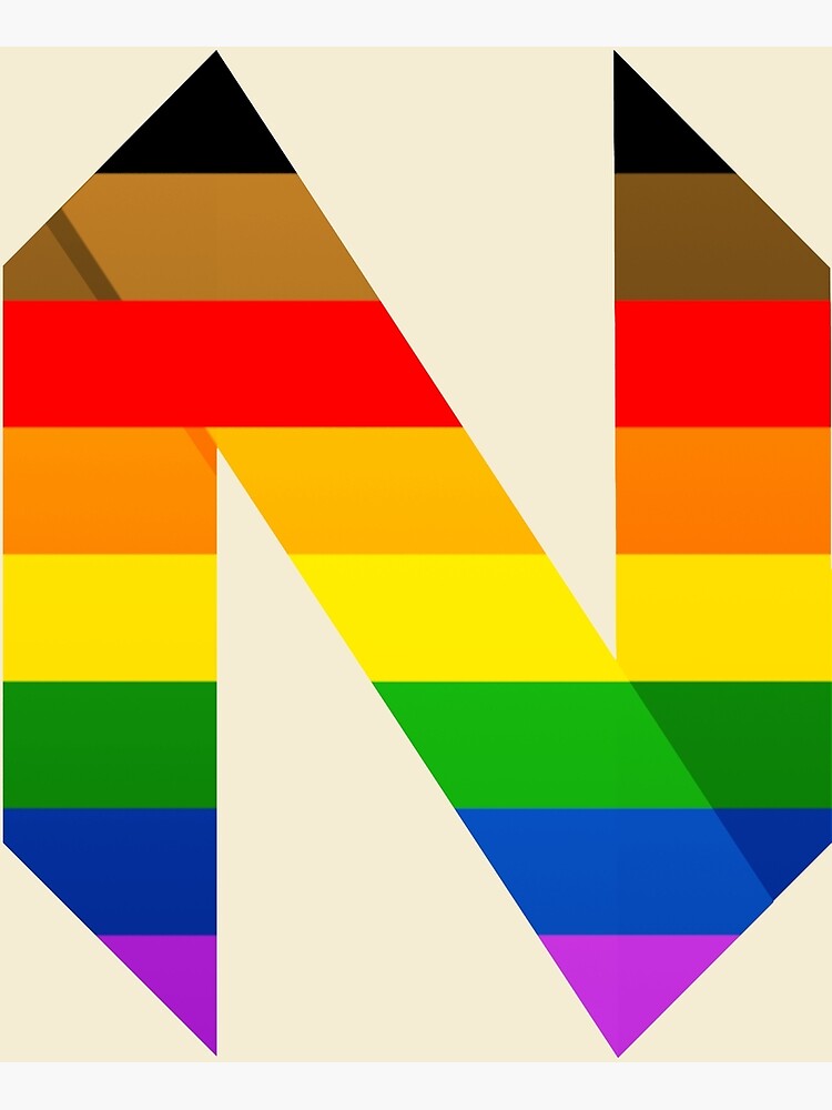 "Gay Pride Neovim Logo" Art Print by QuietMisdreavus | Redbubble