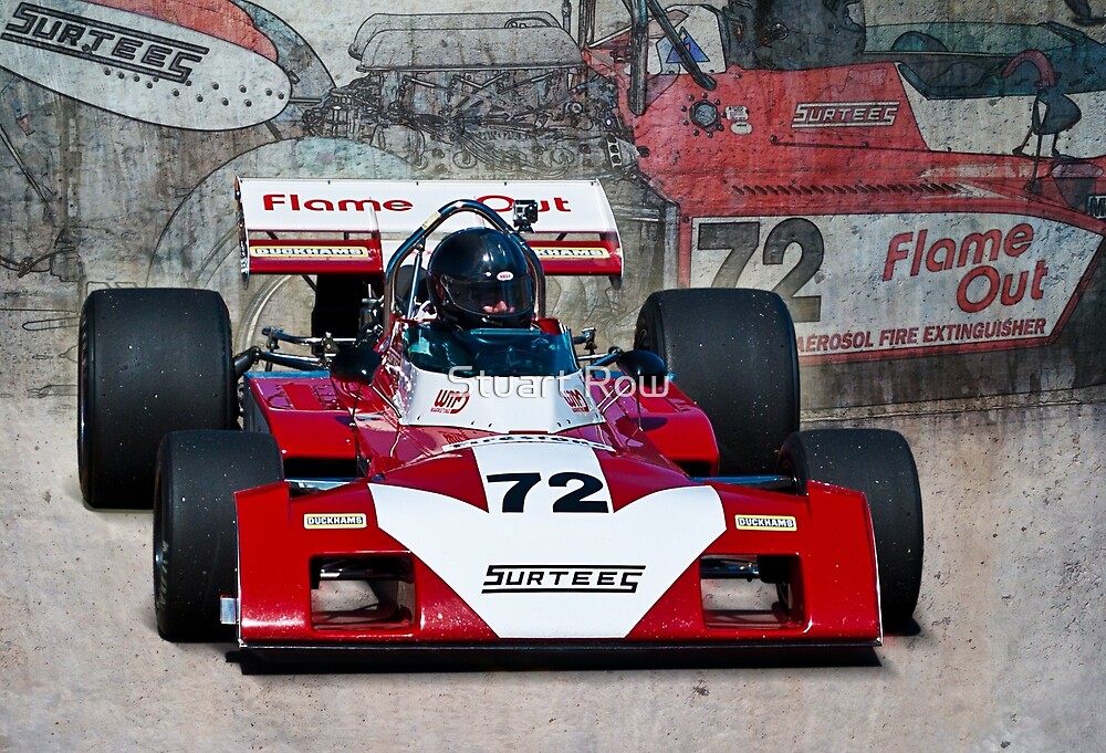 "1972 Surtees TS9B#6 - Front View" by Stuart Row | Redbubble