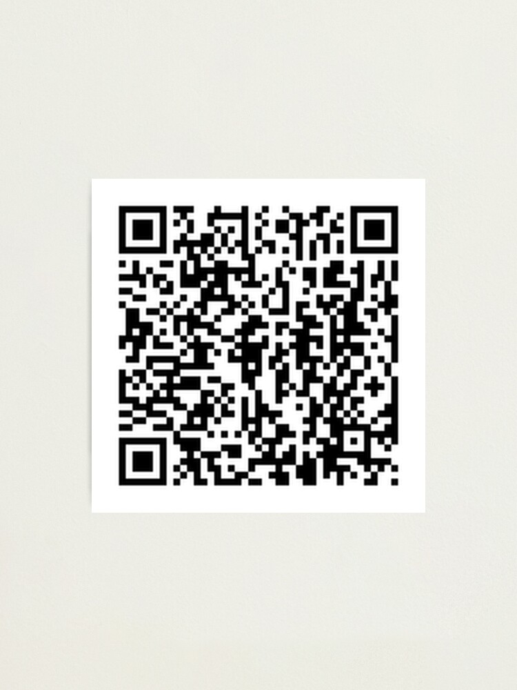 "qr code generator "wear a mask"" Photographic Print for Sale by ...