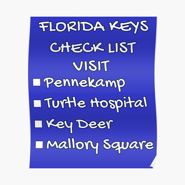 "Florida Keys Check List - Places to Visit Pennekamp Turtle Hospital ...
