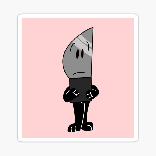 "Inanimate Insanity Knife" Sticker for Sale by Noahhblossom | Redbubble