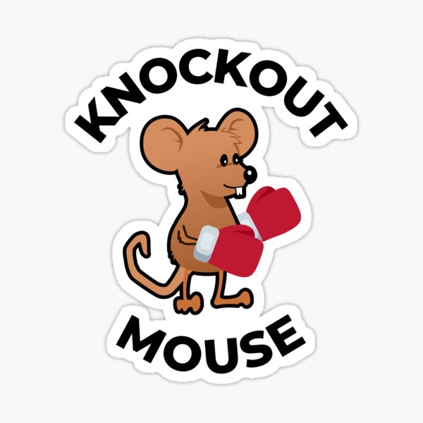 "Knockout Mouse - Science, Nerd, Geek, Stem, Genetics, Boxing ...