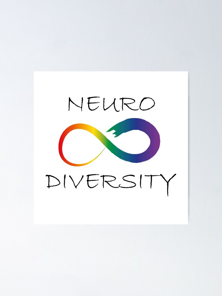 "Autism - Neurodiversity" Poster for Sale by Alvarenga-art | Redbubble