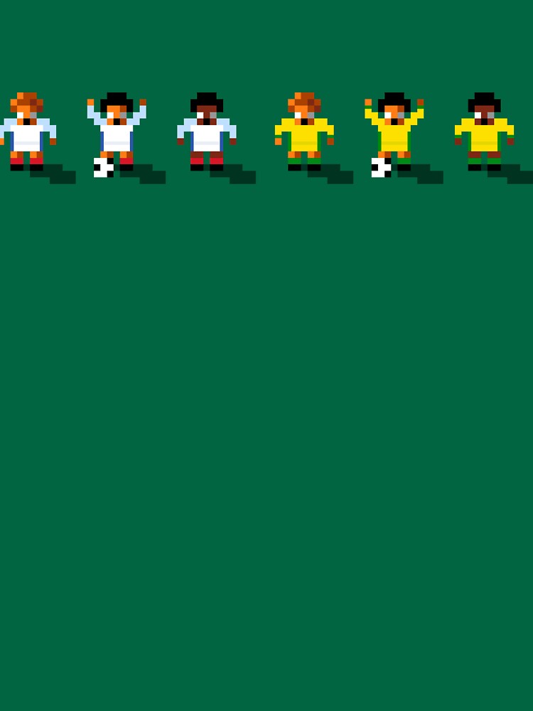 "England vs Australia 2016 - Sensible World Of Soccer Sprites" T-shirt ...