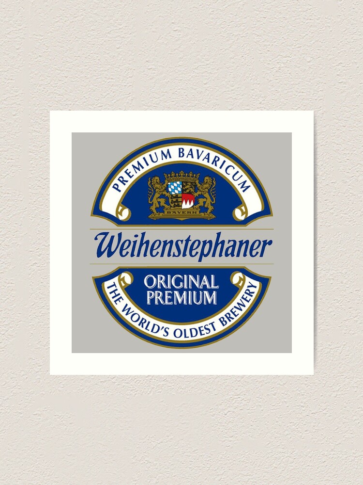 "Weihenstephaner Logo" Art Print for Sale by bunimareta | Redbubble