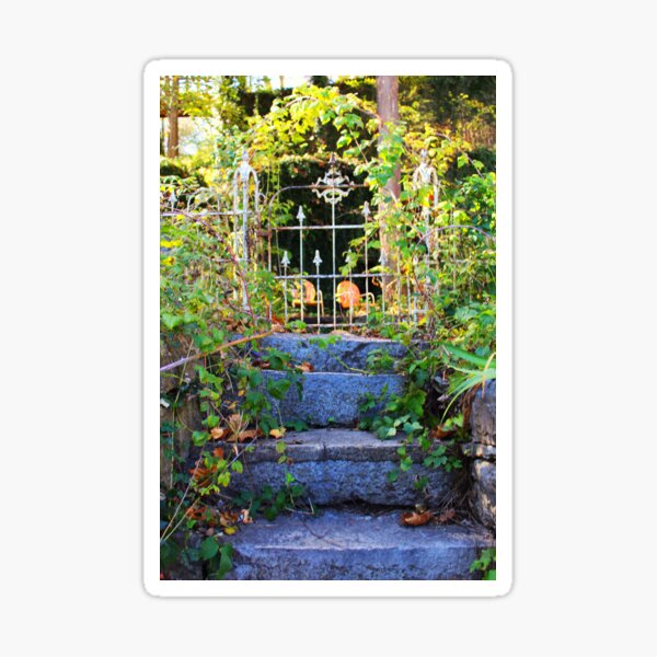 "Old Metal Gate" Sticker for Sale by Vamane | Redbubble