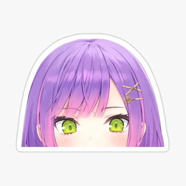 "Tokoyami Towa kimono peeker - Hololive" Sticker for Sale by JR-Art ...