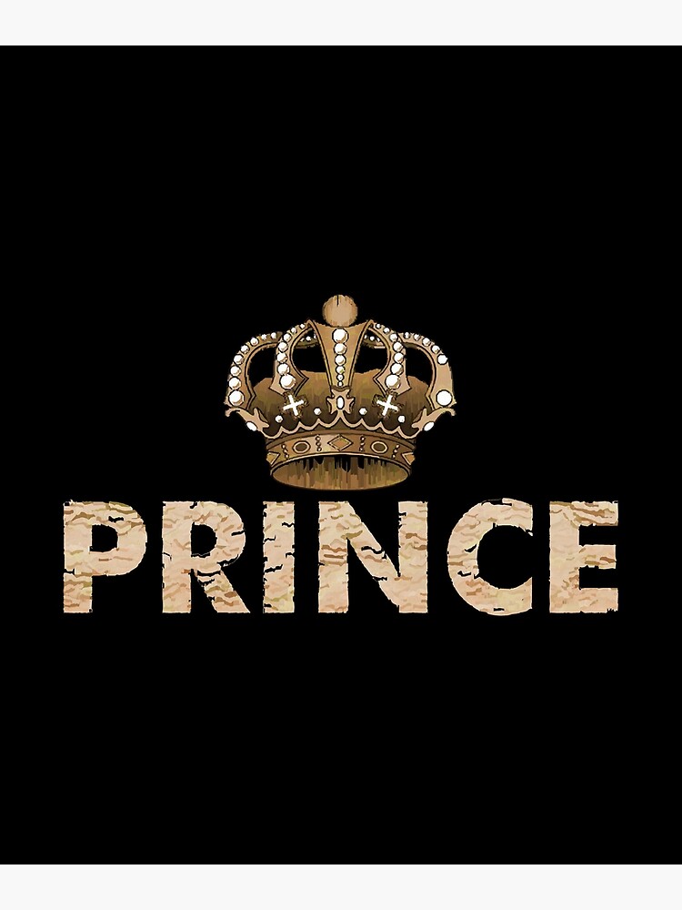 "Prince Gold " Poster for Sale by ehwyll199 | Redbubble