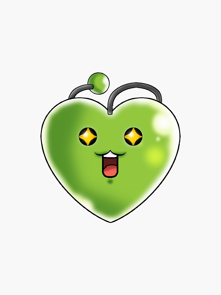"Slime Heart" Sticker by Darecrow | Redbubble