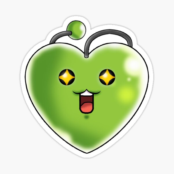 "Slime Heart" Sticker by Darecrow | Redbubble