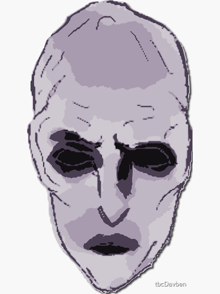 "Lucifer's Beautiful Face" Sticker by tbcDavben | Redbubble