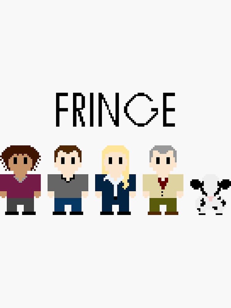 "Fringe Team" Sticker by Stitchels | Redbubble