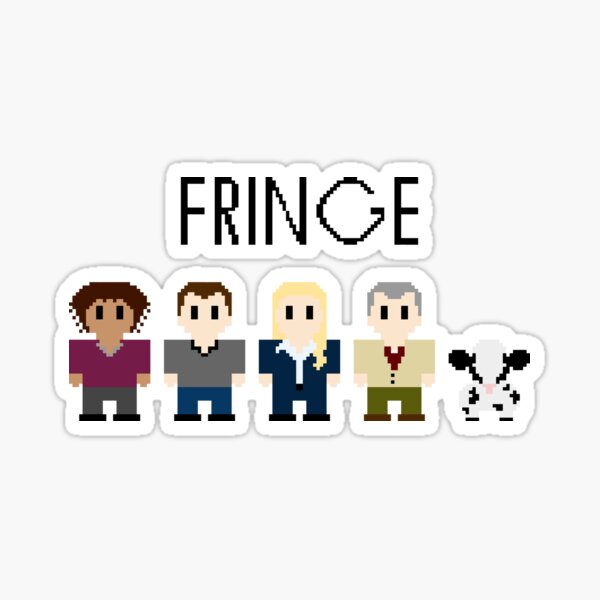 "Fringe Team" Sticker by Stitchels | Redbubble