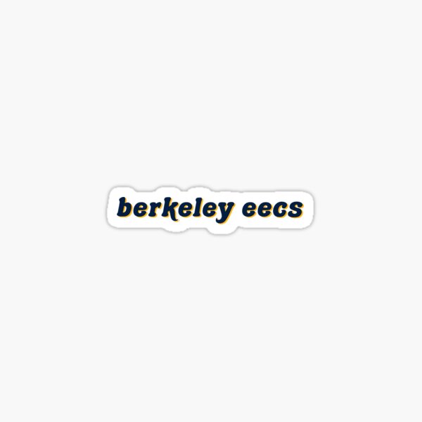 "Berkeley EECS " Sticker for Sale by sachibydesign | Redbubble