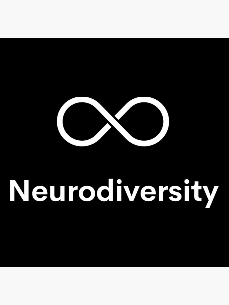 "Neurodiversity Infinity Symbol" Poster by Placidobarbosa | Redbubble