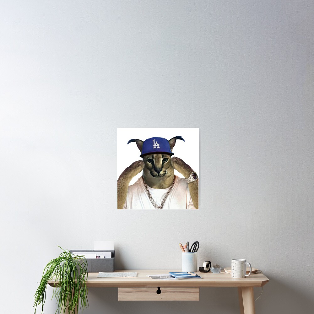 "Big Floppa Rapper" Poster for Sale by lzxzxl | Redbubble