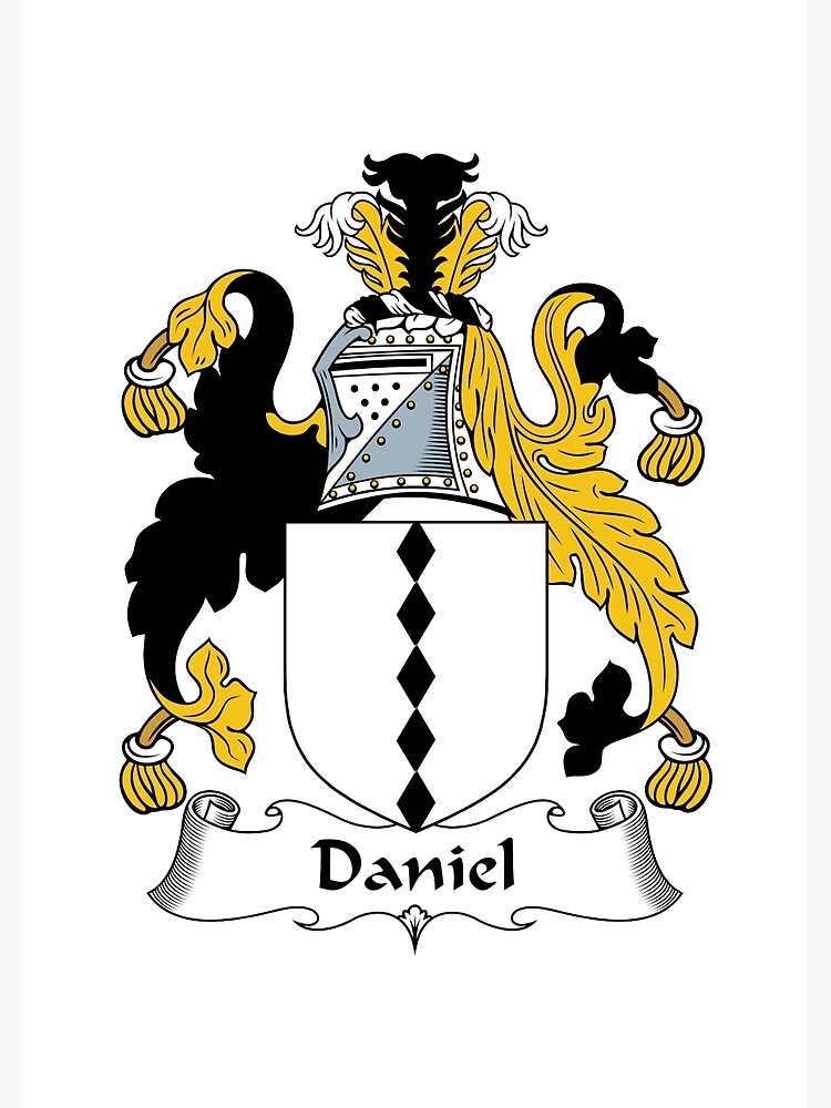 "Daniel Coat of Arms / Daniel Family Crest" Spiral Notebook for Sale by ...
