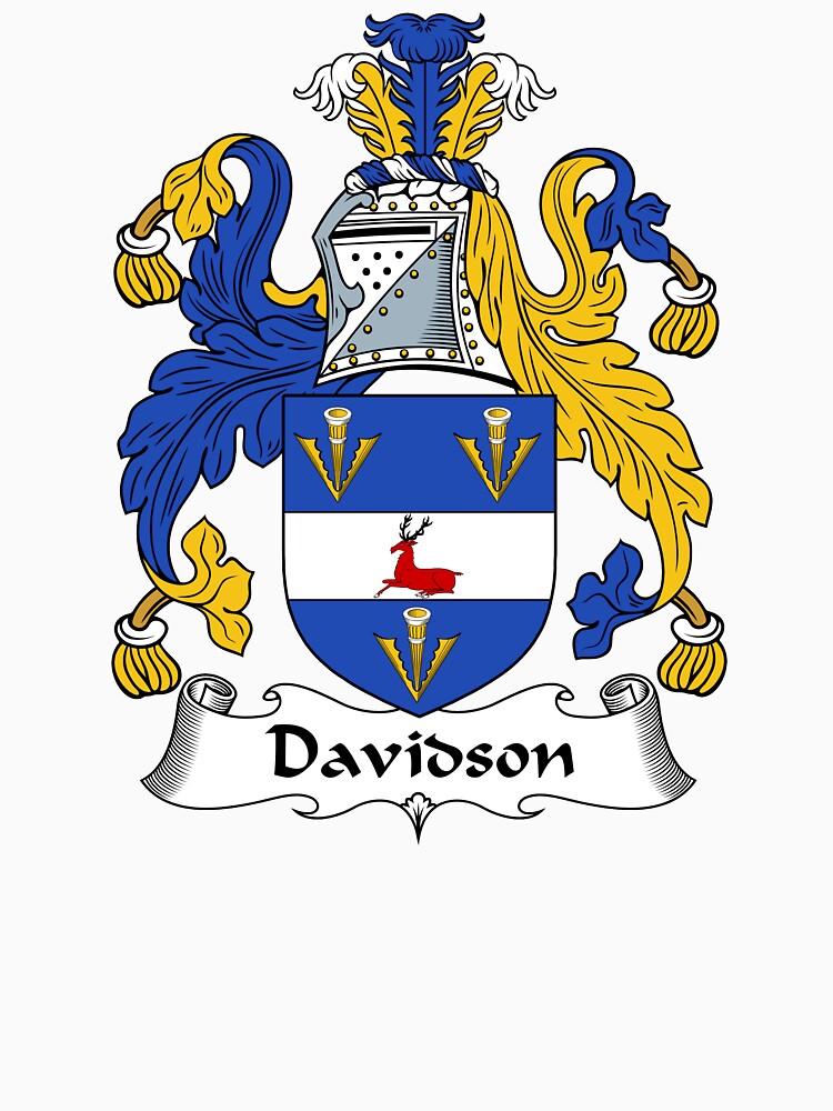 "Davidson Coat of Arms / Davidson Family Crest" T-shirt for Sale by ...