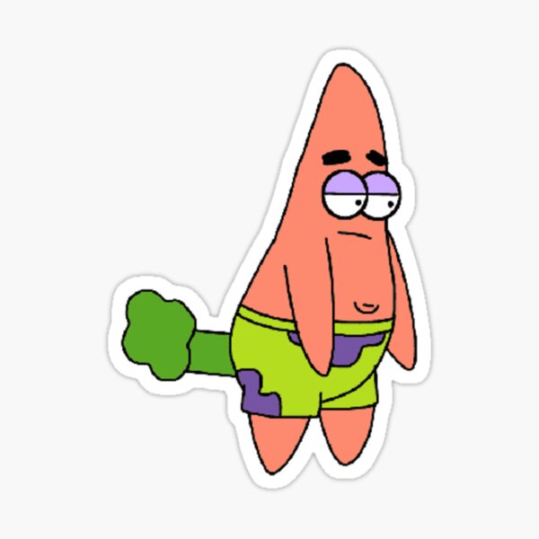 "Sad Patrick" Sticker for Sale by New-Images | Redbubble