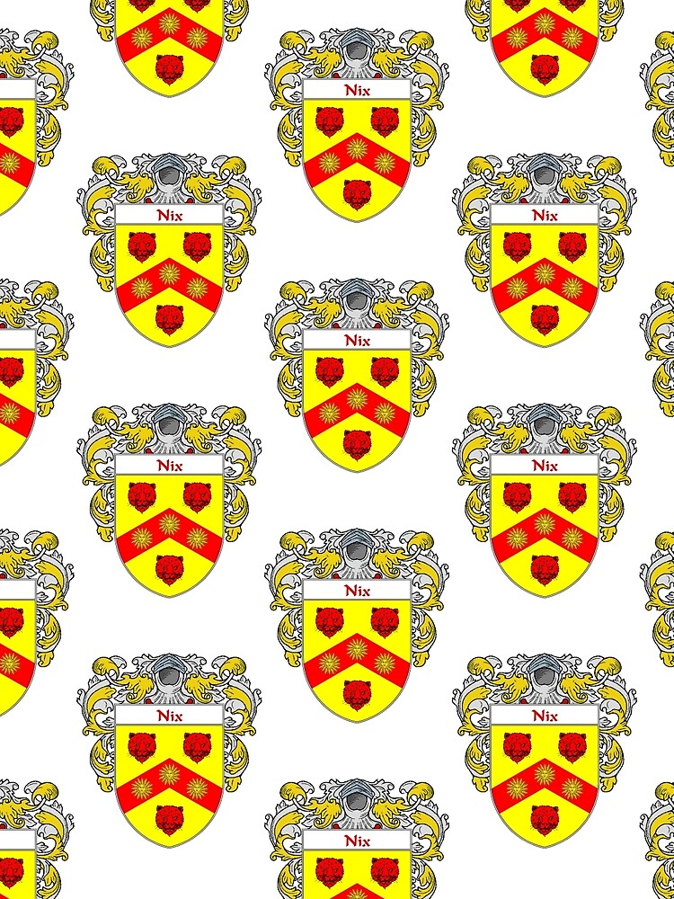 "Nix Coat of Arms/Family Crest" Scarf for Sale by IrishArms | Redbubble