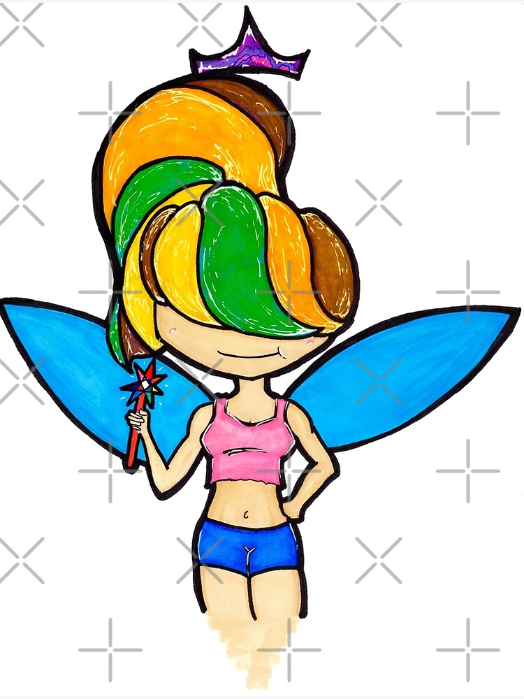 "Pride Fairy (female) - Lesbian/Gay/Bi/Trans LGBT Pride " Poster for ...