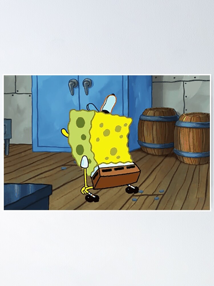 "Spongebob Twerking" Poster for Sale by martimmendes | Redbubble