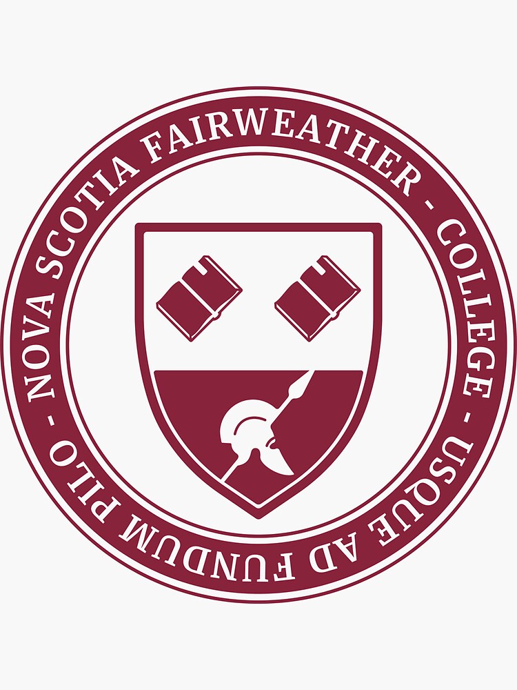 "NSFW College Logo" Sticker by DrawsErre | Redbubble