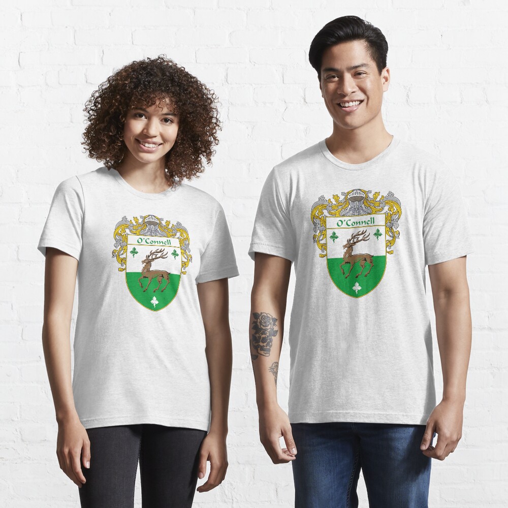 "O'Connell Coat of Arms/Family Crest" T-shirt for Sale by IrishArms ...
