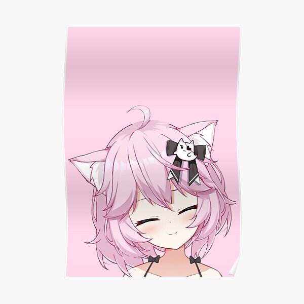 Nyanners Poster By Lewd Weeb Shop Redbubble
