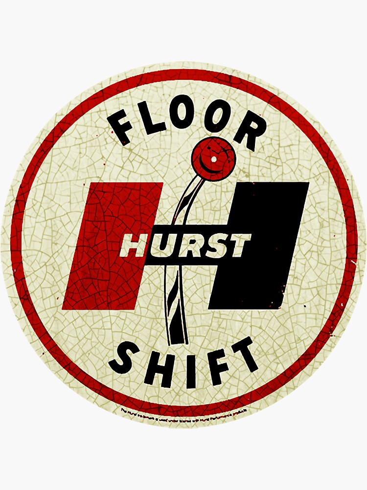 "Vintage Hurst shifter Car decal USA Classic" Sticker for Sale by ...