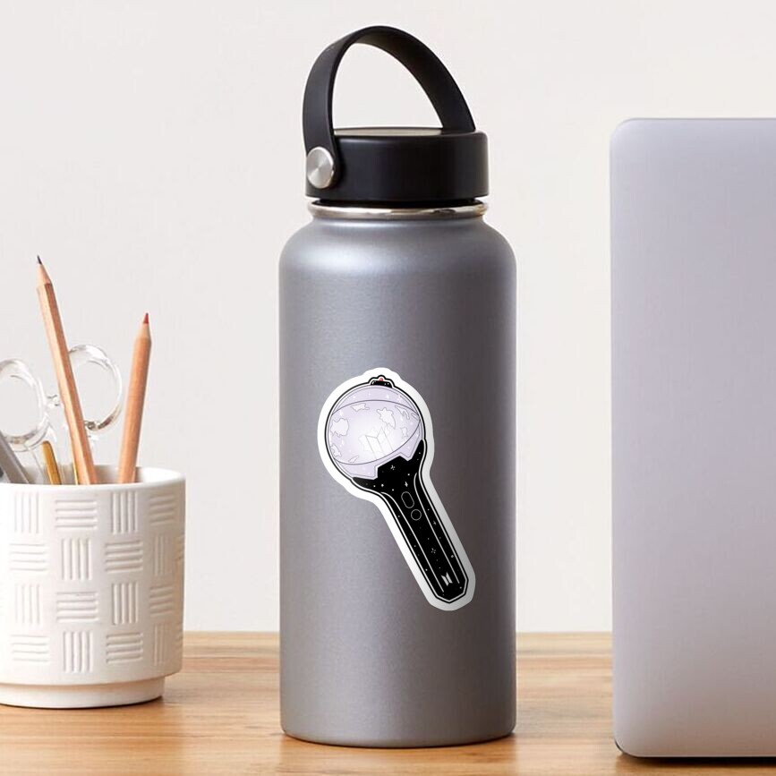 "BTS Lightstick" Sticker for Sale by mariaxara-art | Redbubble