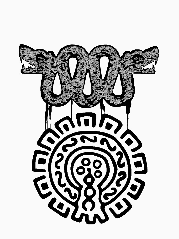"Double-Headed Serpent (Aztec)" T-shirt by JoelCortez | Redbubble