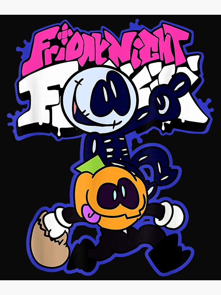 Lámina fotográfica «Friday Night Funkin Skid And Pump T-Shirt» de ...