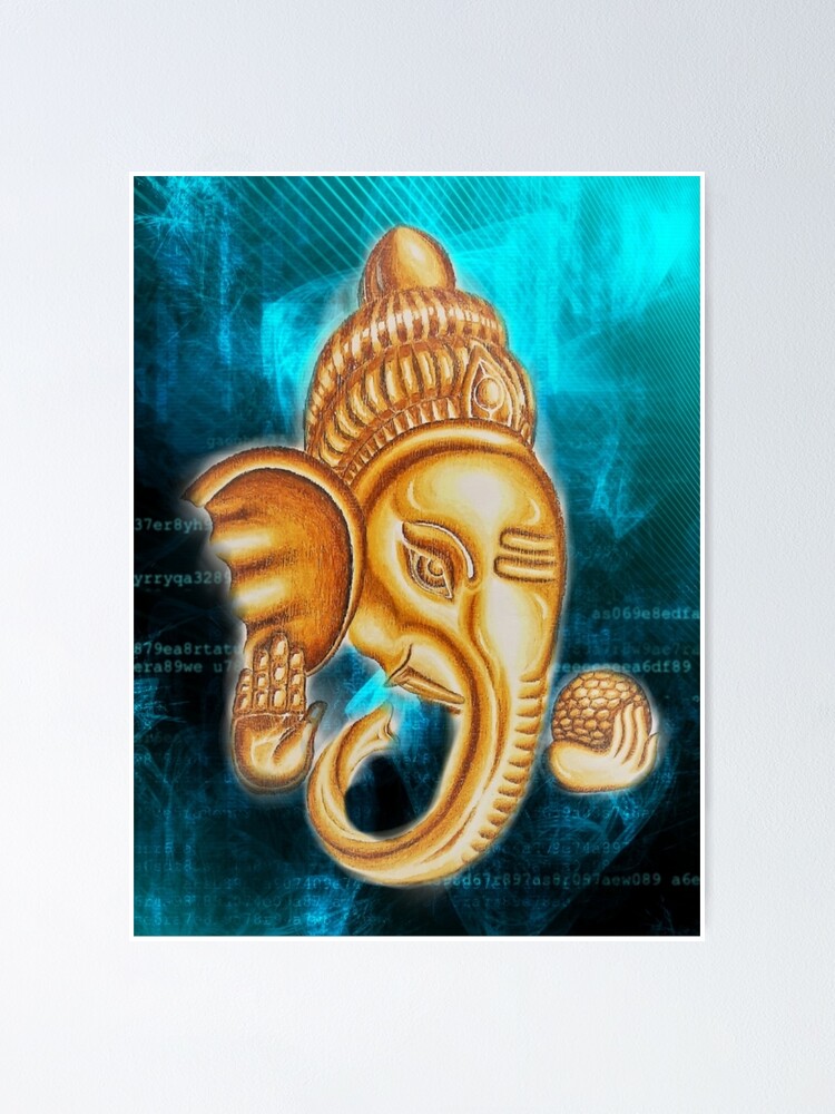 "Ganpati Bappa " Poster by artrookie25 | Redbubble