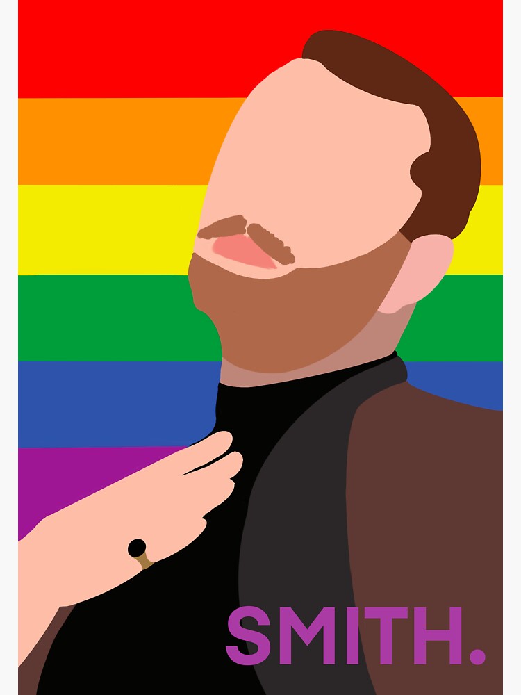 "SMITH." Sticker for Sale by ShadesOfFemme | Redbubble