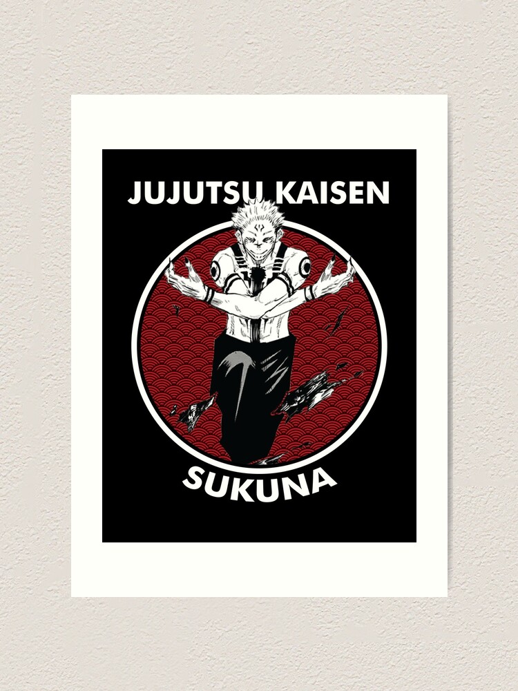 "jujutsu kaisen - sukuna circle" Art Print by RIZWARNUR | Redbubble