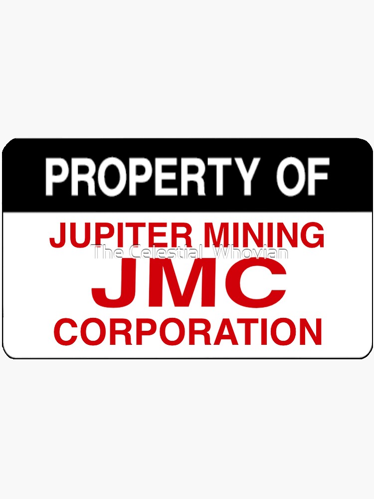 "JMC Red Dwarf" Sticker for Sale by AEcreateNdesign | Redbubble