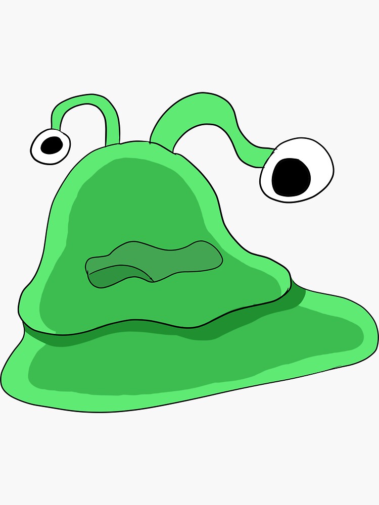 Slime Man" Sticker for Sale by aztec-rope | Redbubble