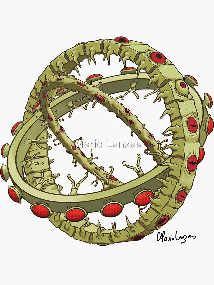 Pegatina «Tronos. Ofanim. Ophanim» de mariolanzas | Redbubble