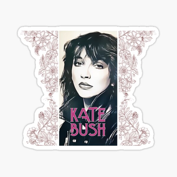 "Kate Bush" Sticker for Sale by Jools-57 | Redbubble