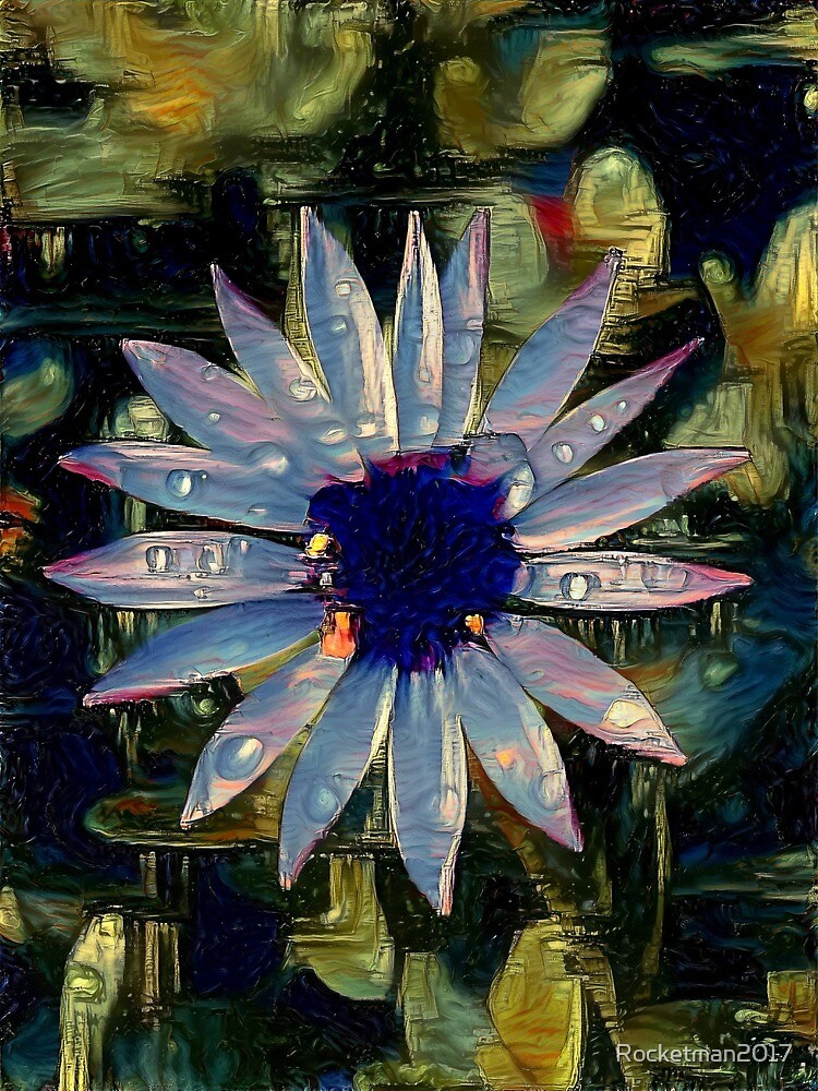 "A Beautiful Painting of an African Daisy - Impressionism" Photographic ...
