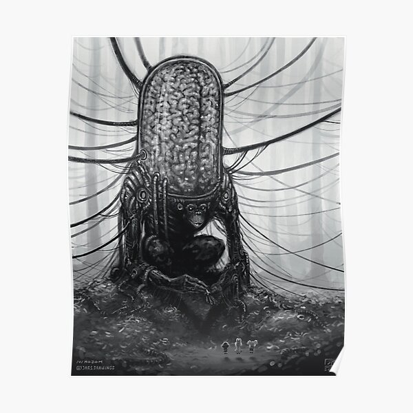 "Immovable Mojo, The Monolith Mind" Poster by artmango | Redbubble