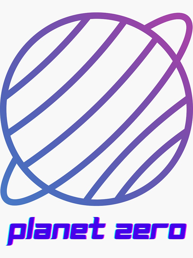 "Planet Zero" Sticker for Sale by edition300plus | Redbubble