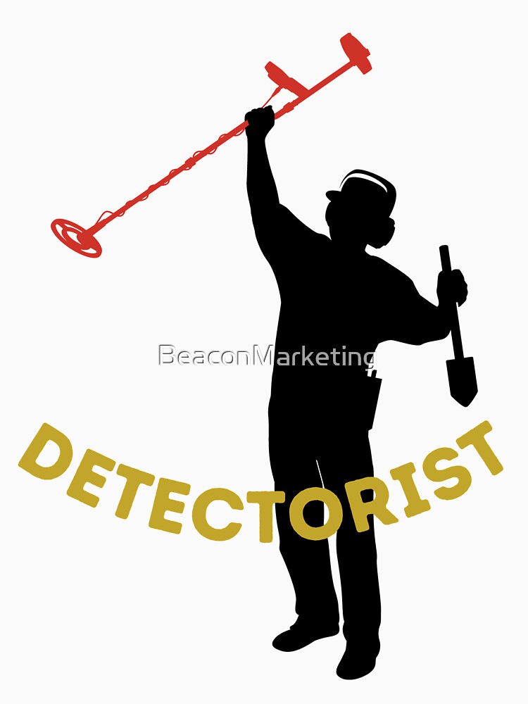 "Metal Detecting Detectorist Logo For Treasure Hunters" T-shirt for ...