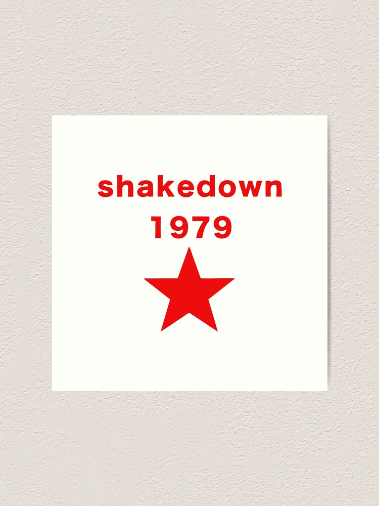 "Shakedown 1979 New Logo" Art Print for Sale by jackfliyn | Redbubble