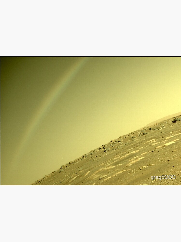 "NASA's Perseverance Rover Captures a Rainbow (It's actually Lens Flare)" Poster by greg5000 ...